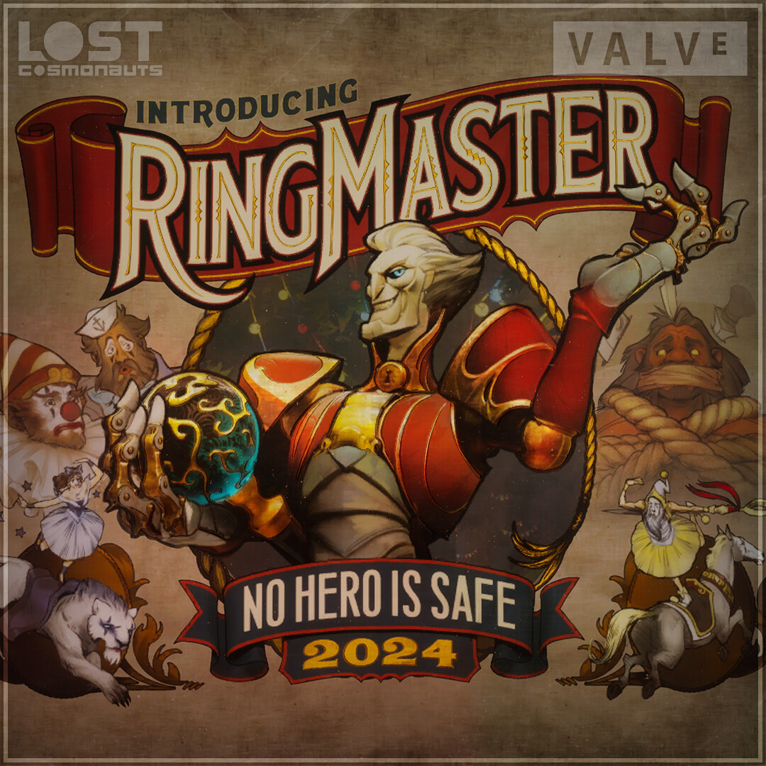 ArtStation - Dota 2 — Ringmaster Reveal