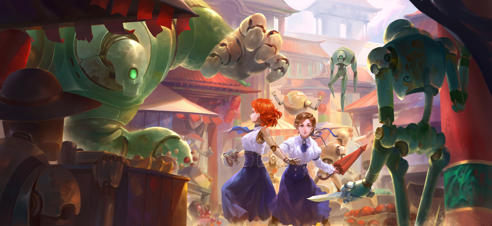 ArtStation - Market Brawl