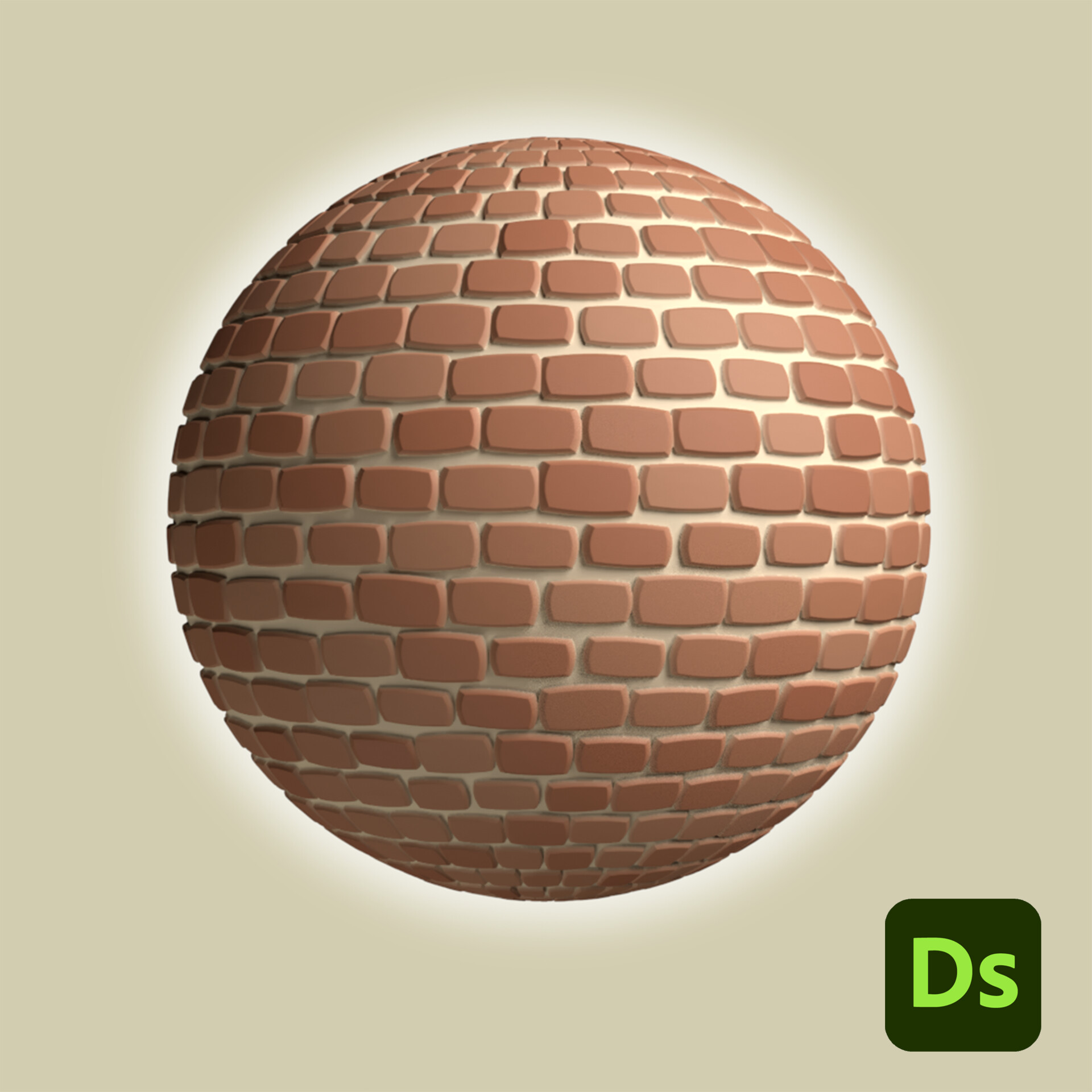 ArtStation - Simple Brick Texture