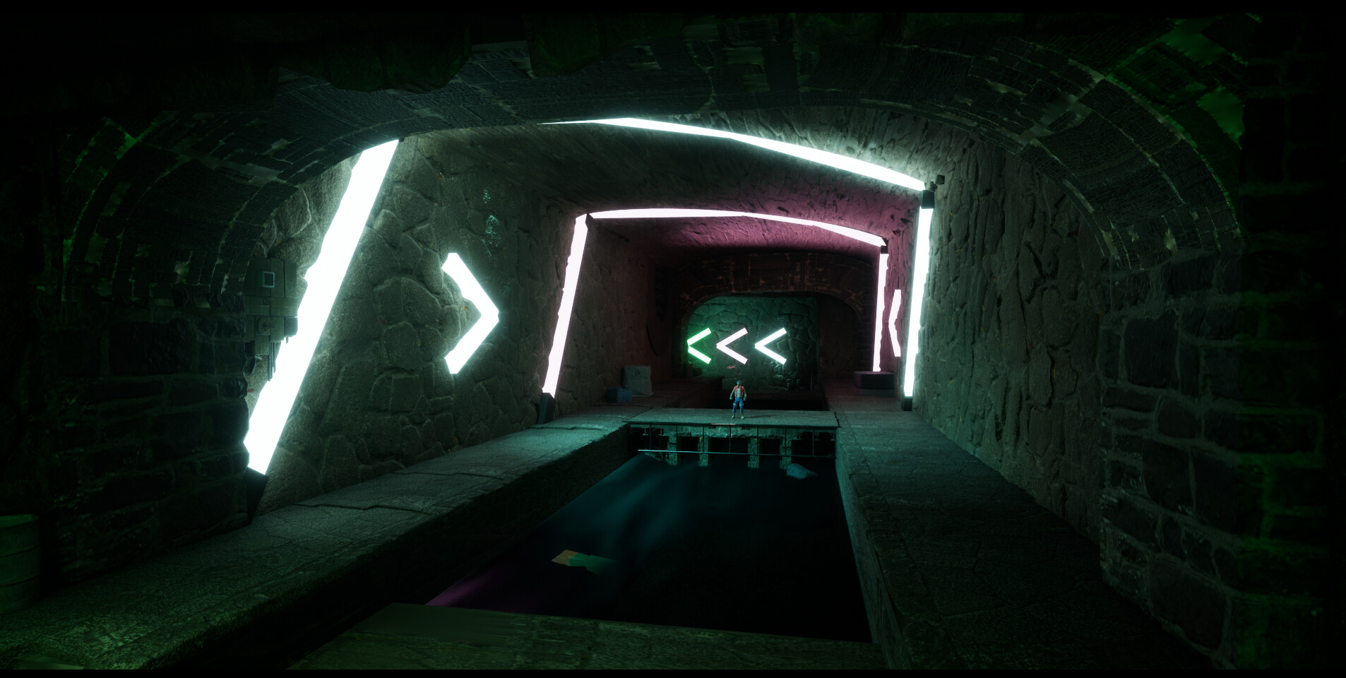 Dylan Fitz - Speedrun Game Level Design / Sewer / Boss