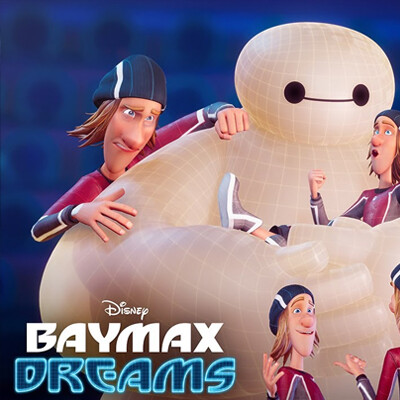 ArtStation - Baymax Dreams of Too Many Freds