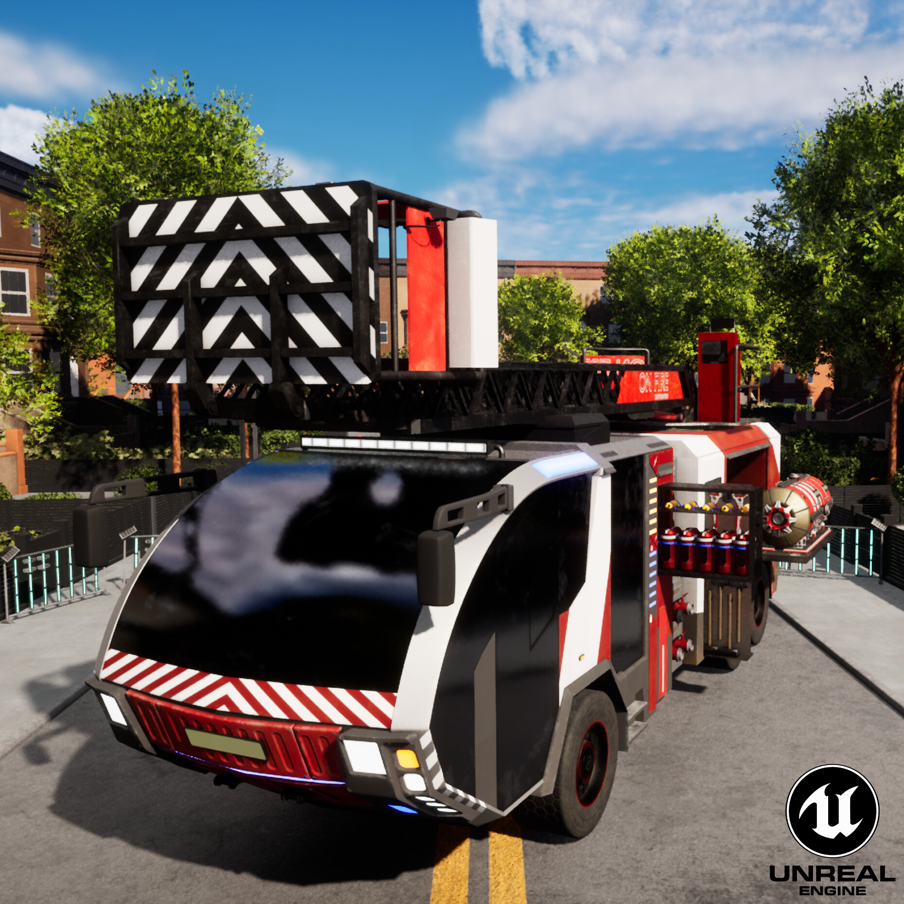 ArtStation - Firetruck