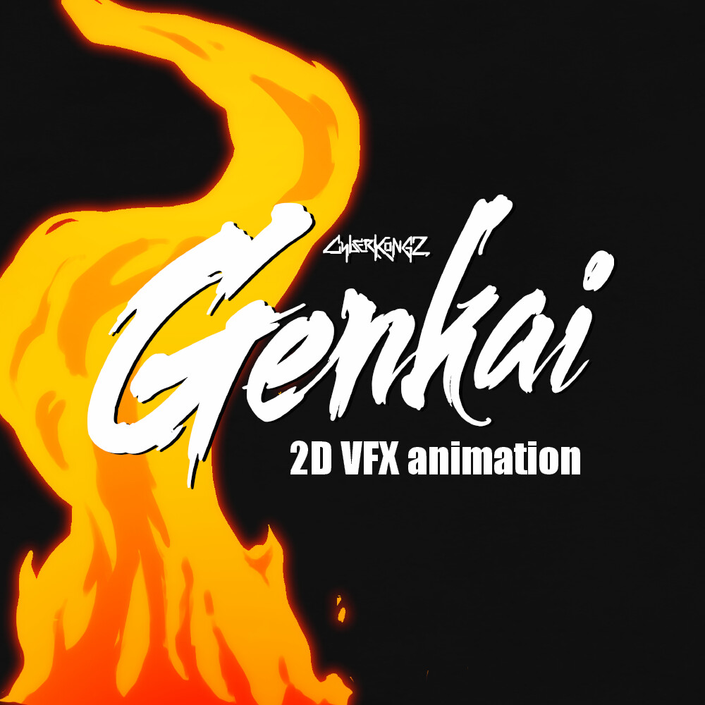 ArtStation - Genkai Trailer - 2D VFX