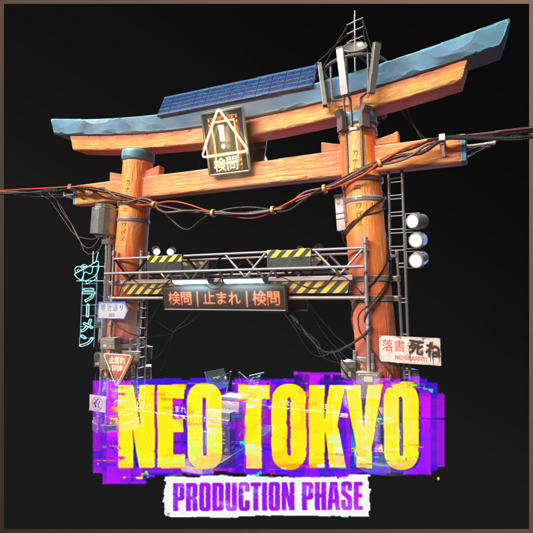 ArtStation - Torii Gate Checkpoint