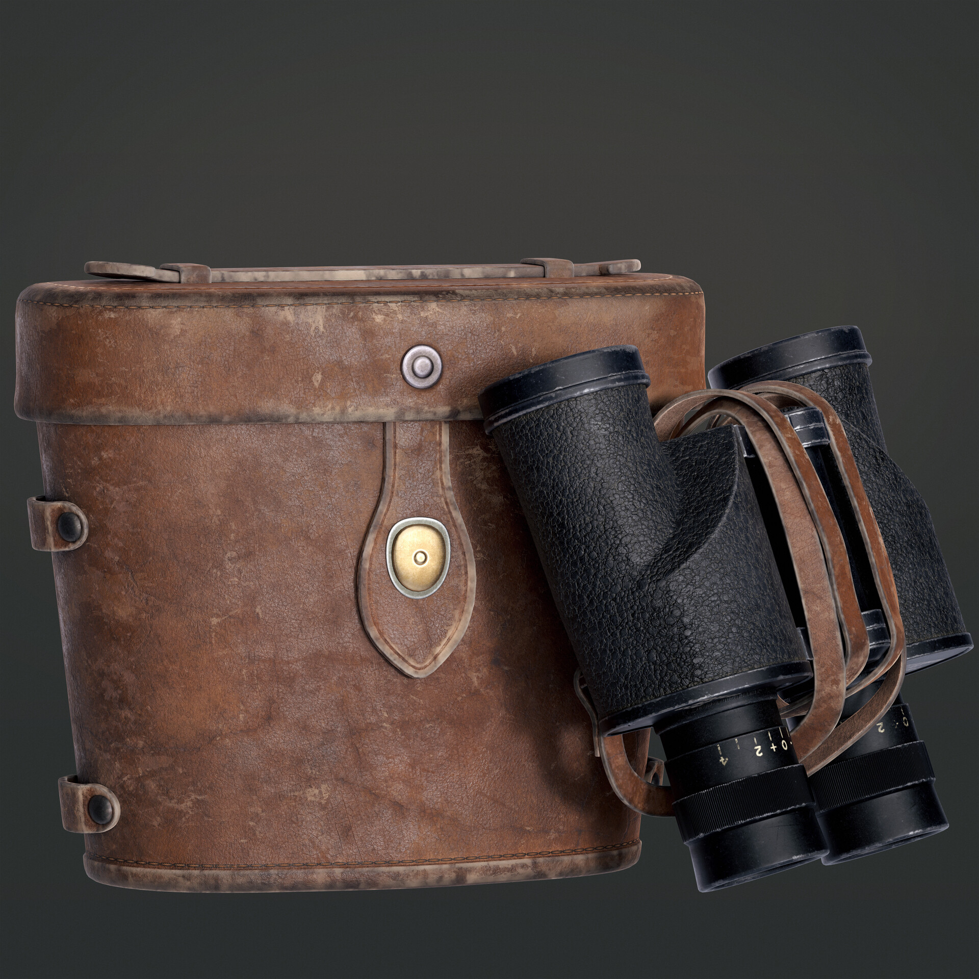 ArtStation - Binoculars M3 6X30