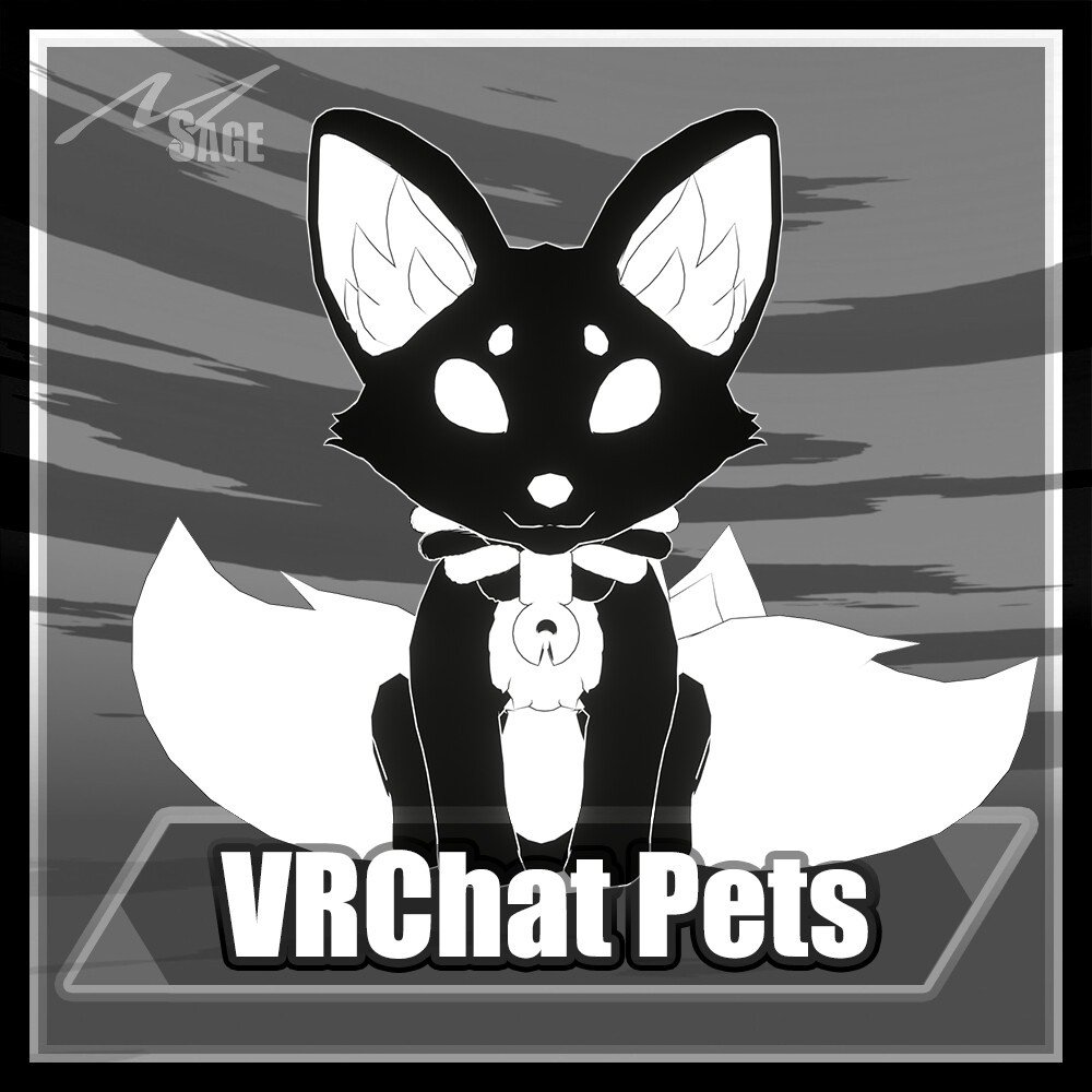 ArtStation - The Kitsune of Tara - VRChat Pets