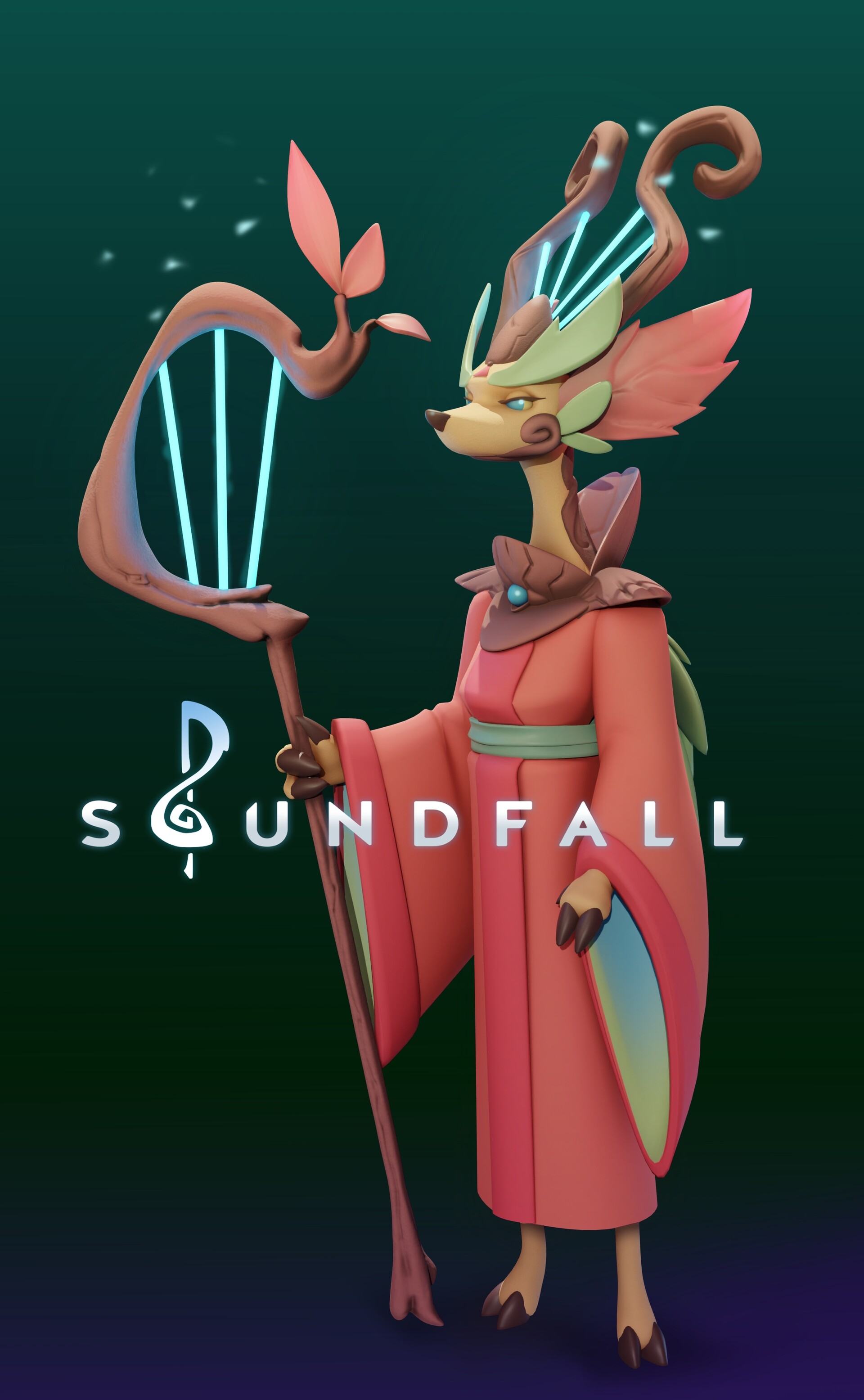 ArtStation - SoundFall game character fanart