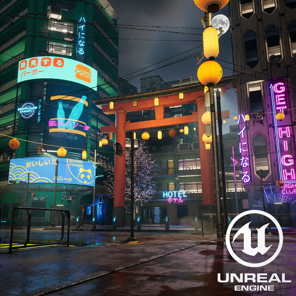 ArtStation - WIP - Neo Tokyo