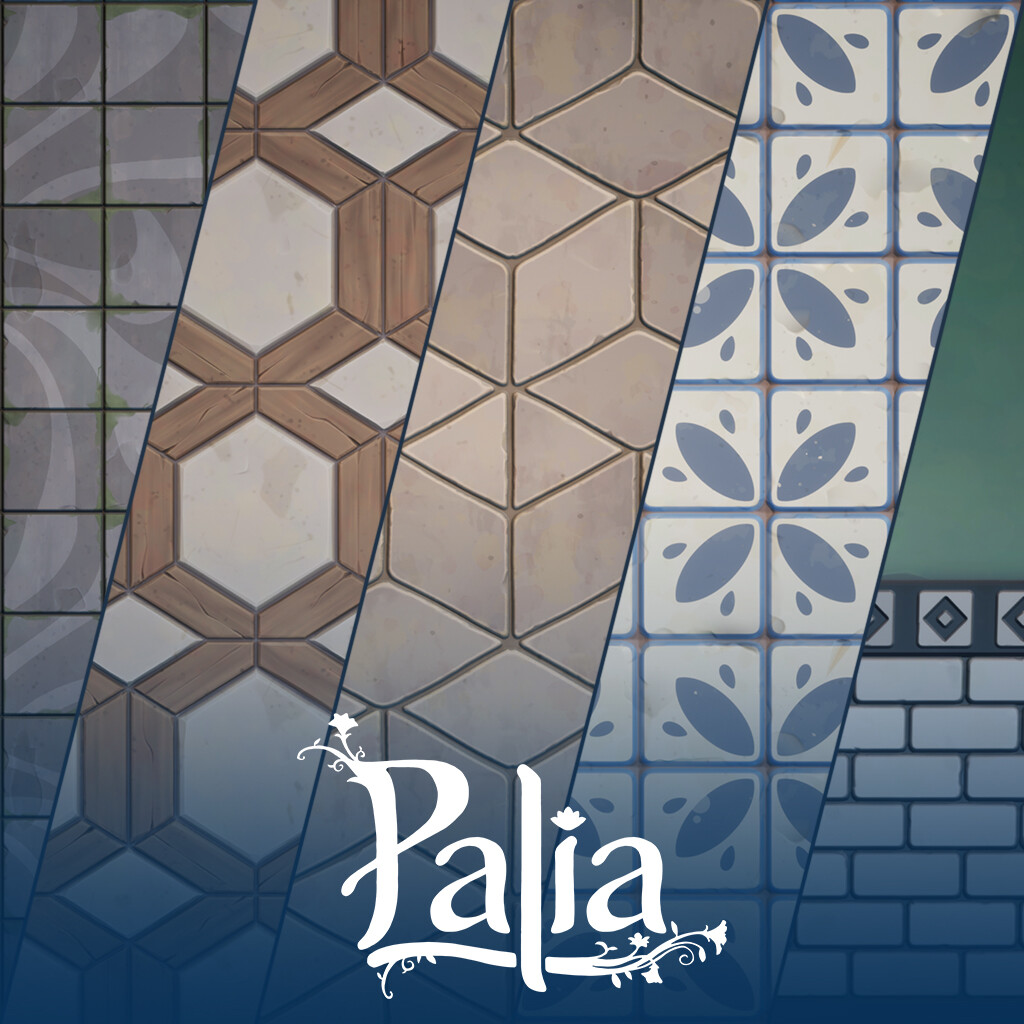 ArtStation - Palia - Floor Tiles