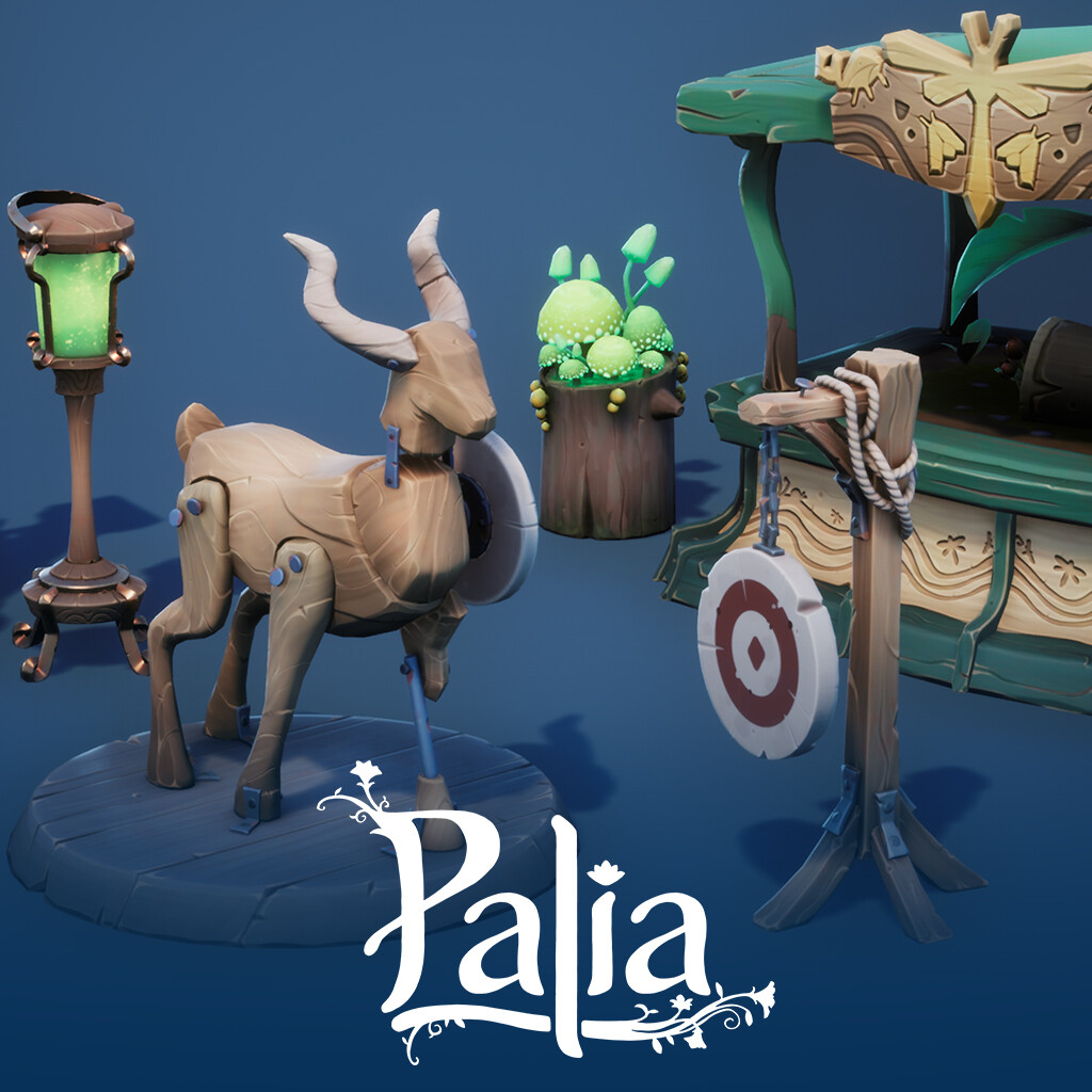 ArtStation - Palia - Guild Store Props