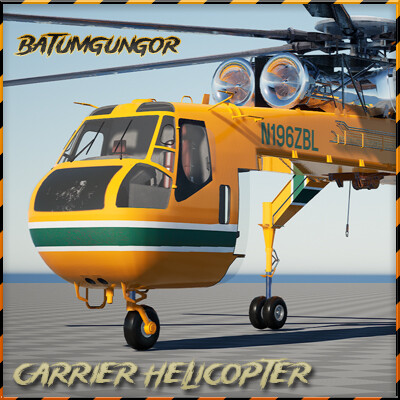 ArtStation - Carrier Helicopter Unreal Engine Project