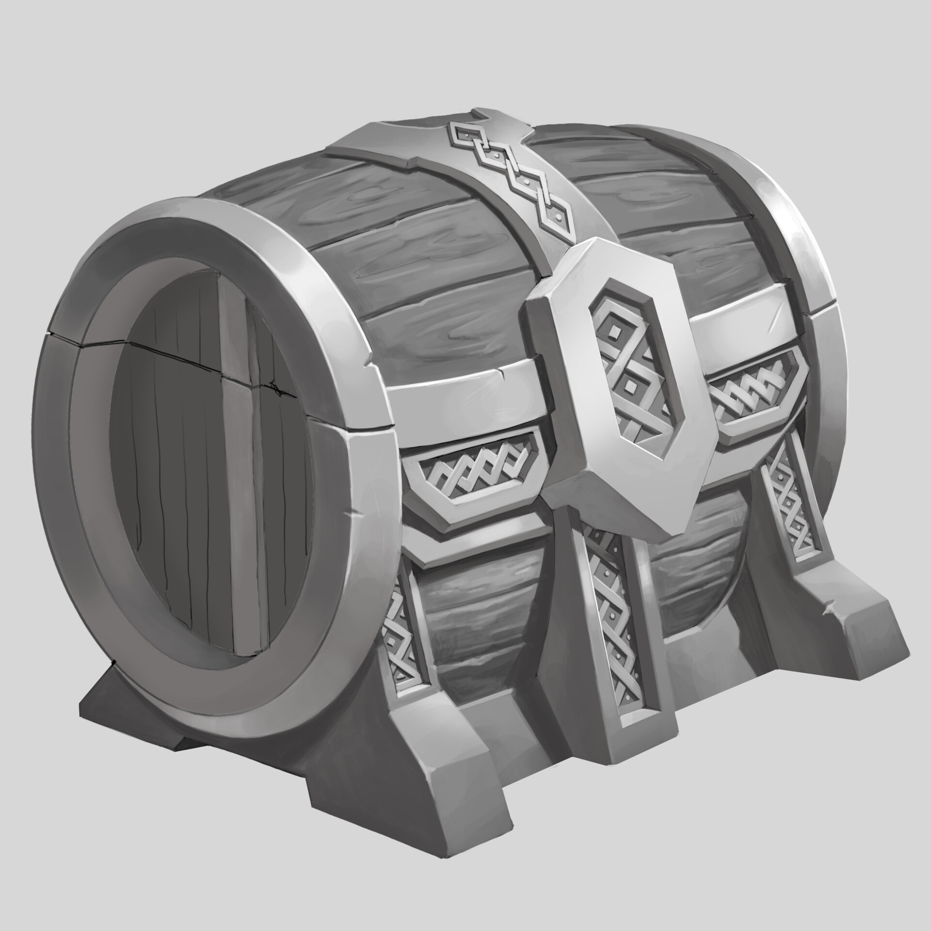 ArtStation - Dwarven chest