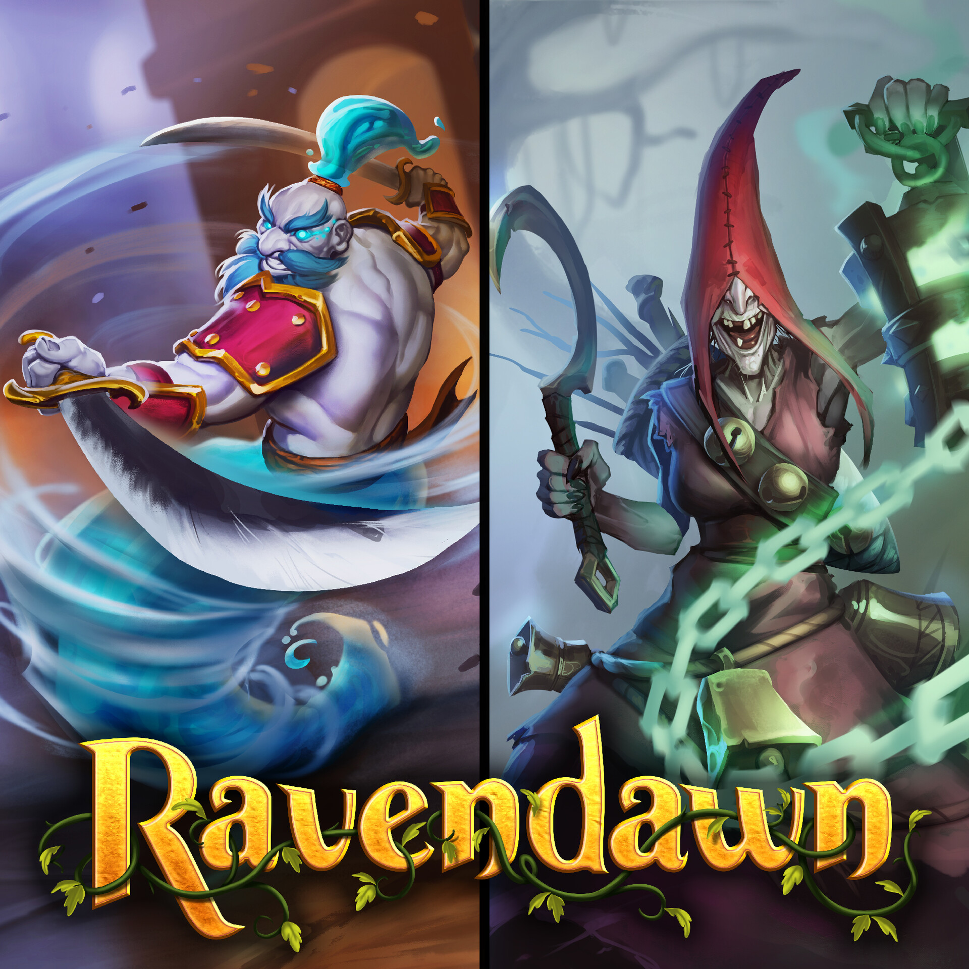 ArtStation - Ravendawn Online - Blademaster Djinn / Harvester Hag