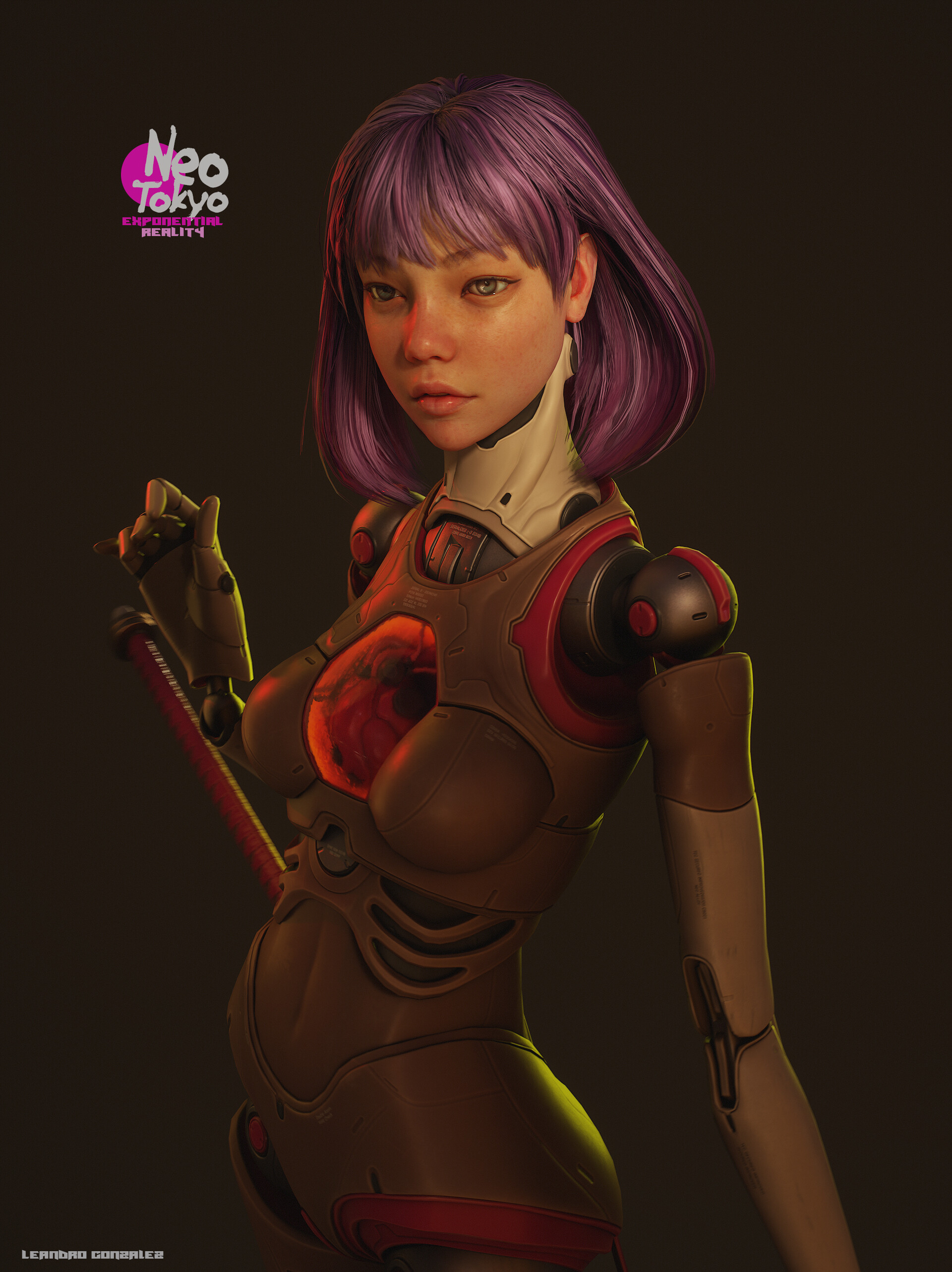 ArtStation - Rain Doll (Neo Tokyo: Exponential Reality)