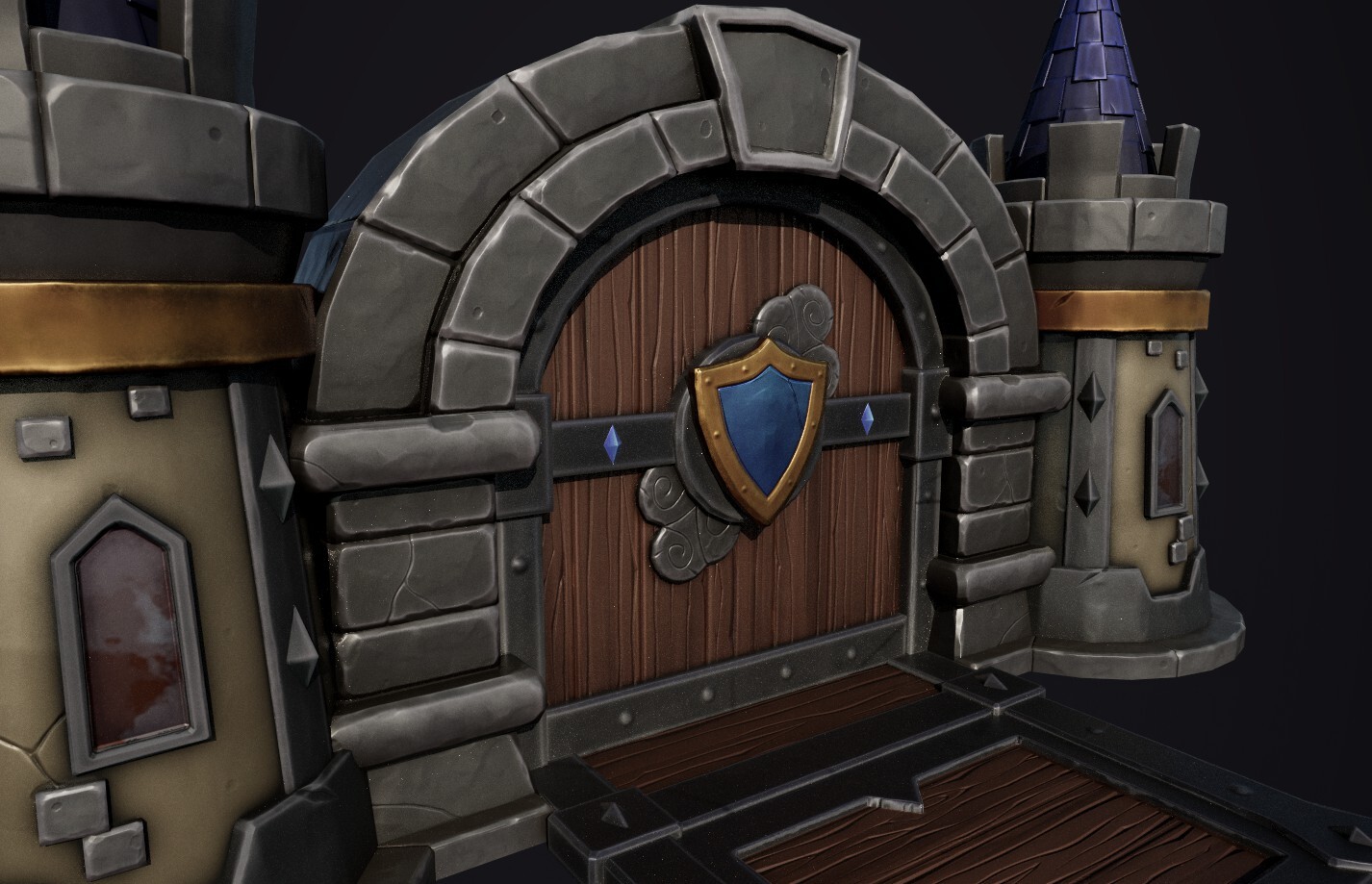 ArtStation - Stylized Gate