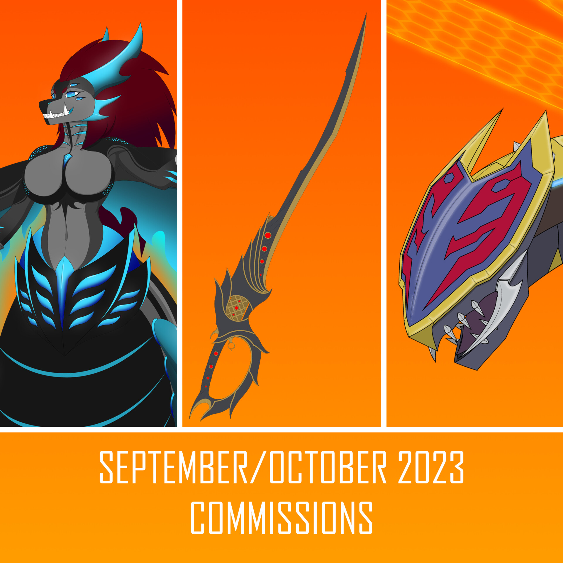ArtStation - SEPTEMBER/OCTOBER 2023 COMMISSIONS