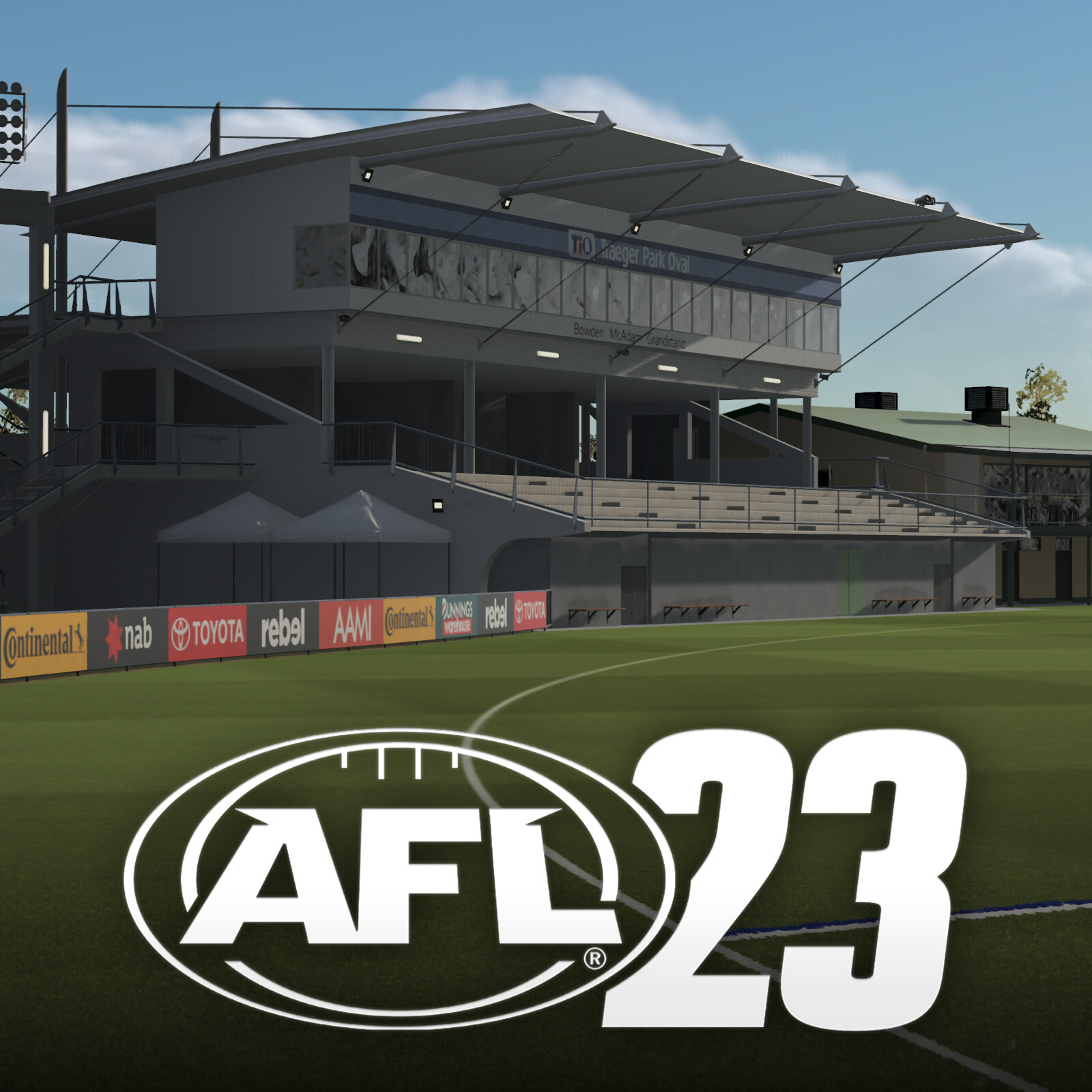 ArtStation - AFL 23 - Stadiums