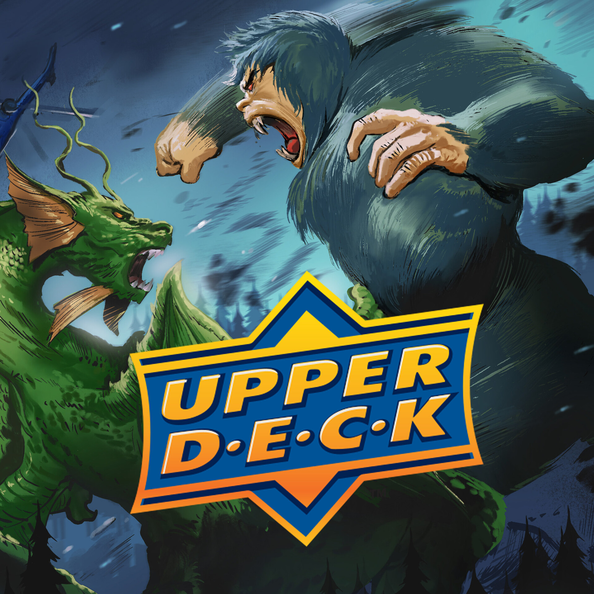 ArtStation - Marvel Anime Vol 2 - Fin Fang Foom vs Torg