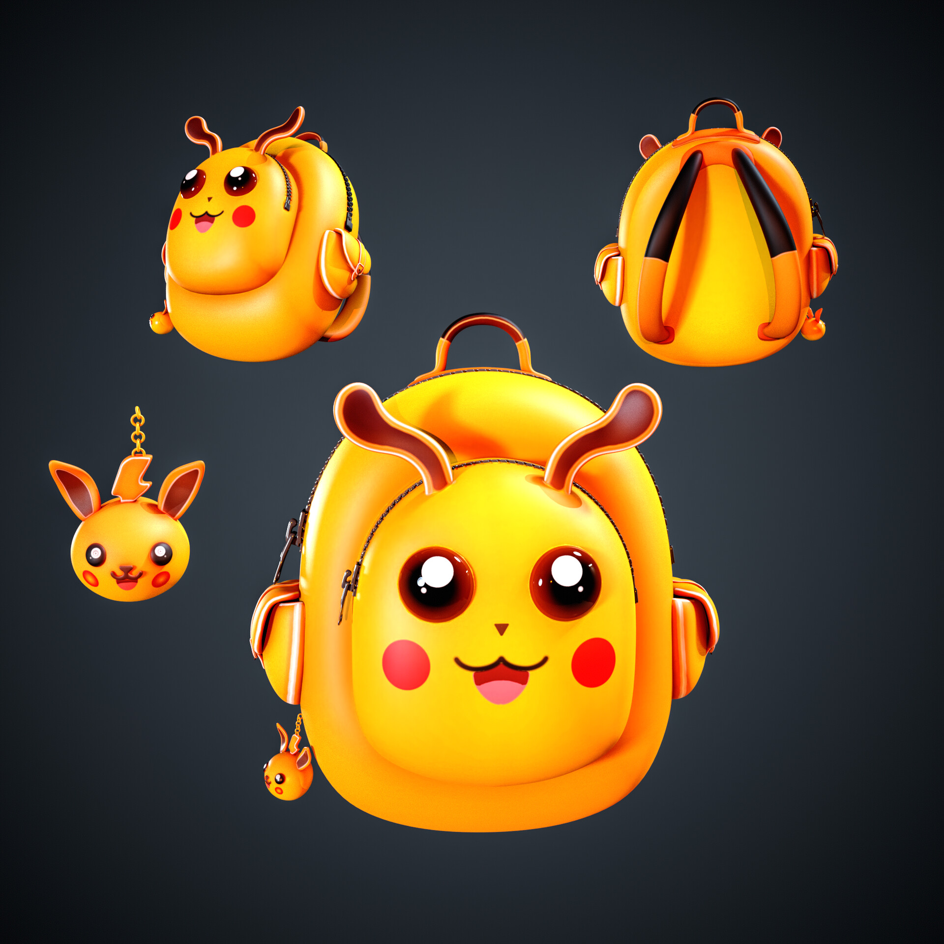 ArtStation - Pikachu Bag