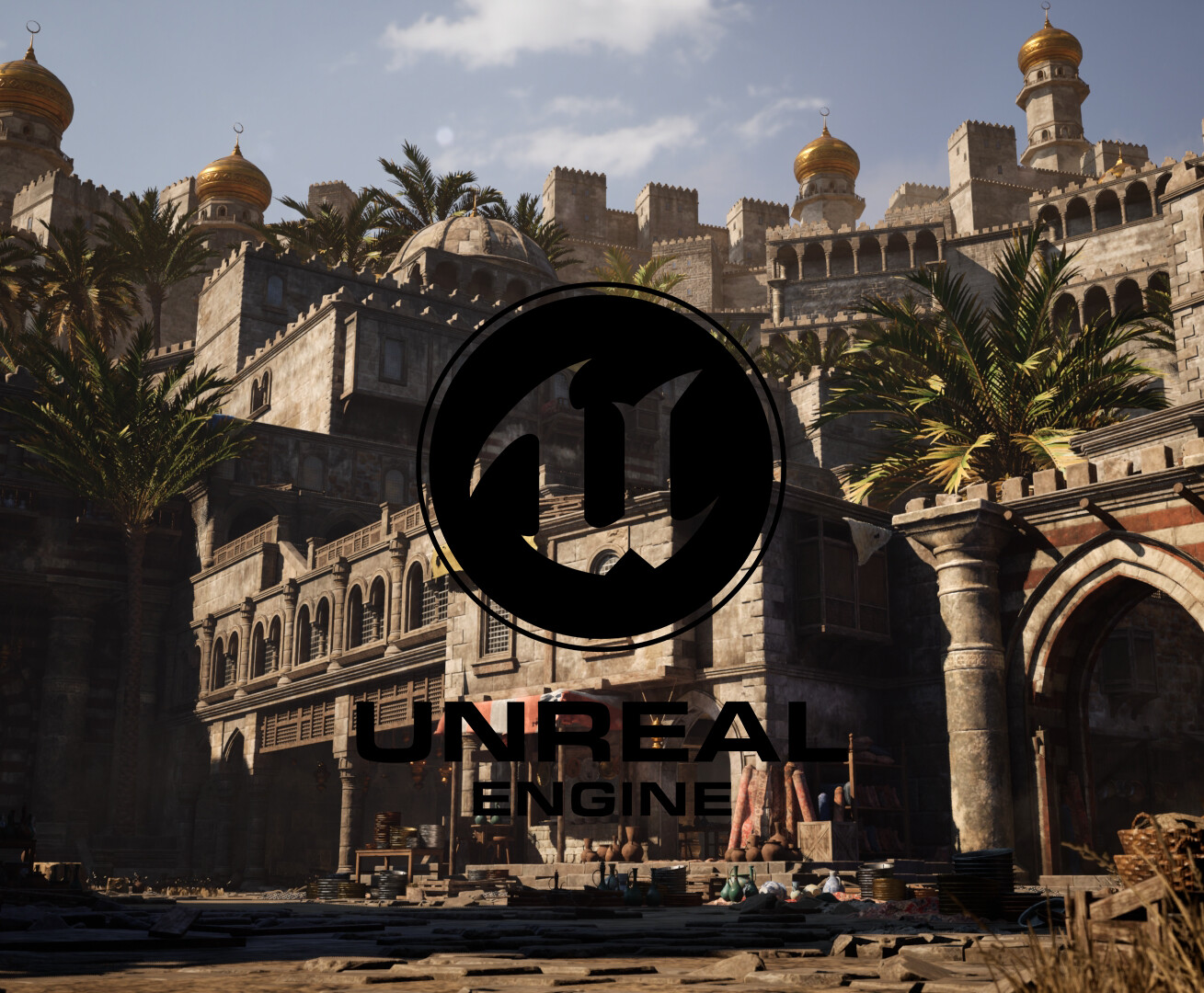 ArtStation - Bazaar Relighting