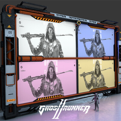 ArtStation - Ghostrunner II Set of props