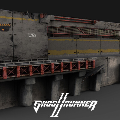 ArtStation - Ghostrunner II Part of the road