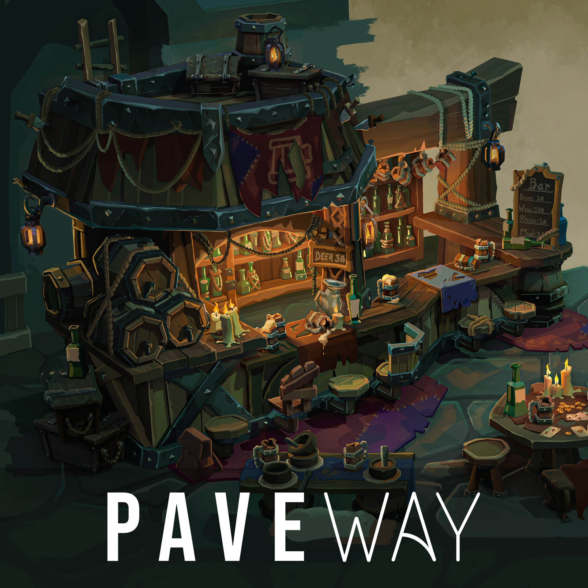 ArtStation - Nocturn Note - Bar