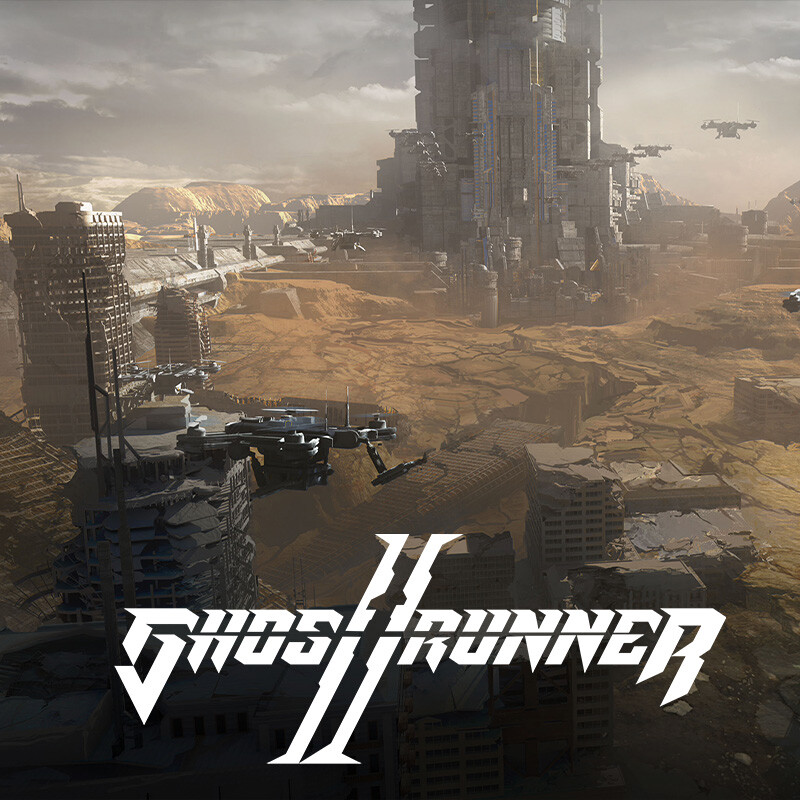 ArtStation - Ghostrunner 2 : Outside the Dharma-Tower - ONE MORE LEVEL / 505 GAME