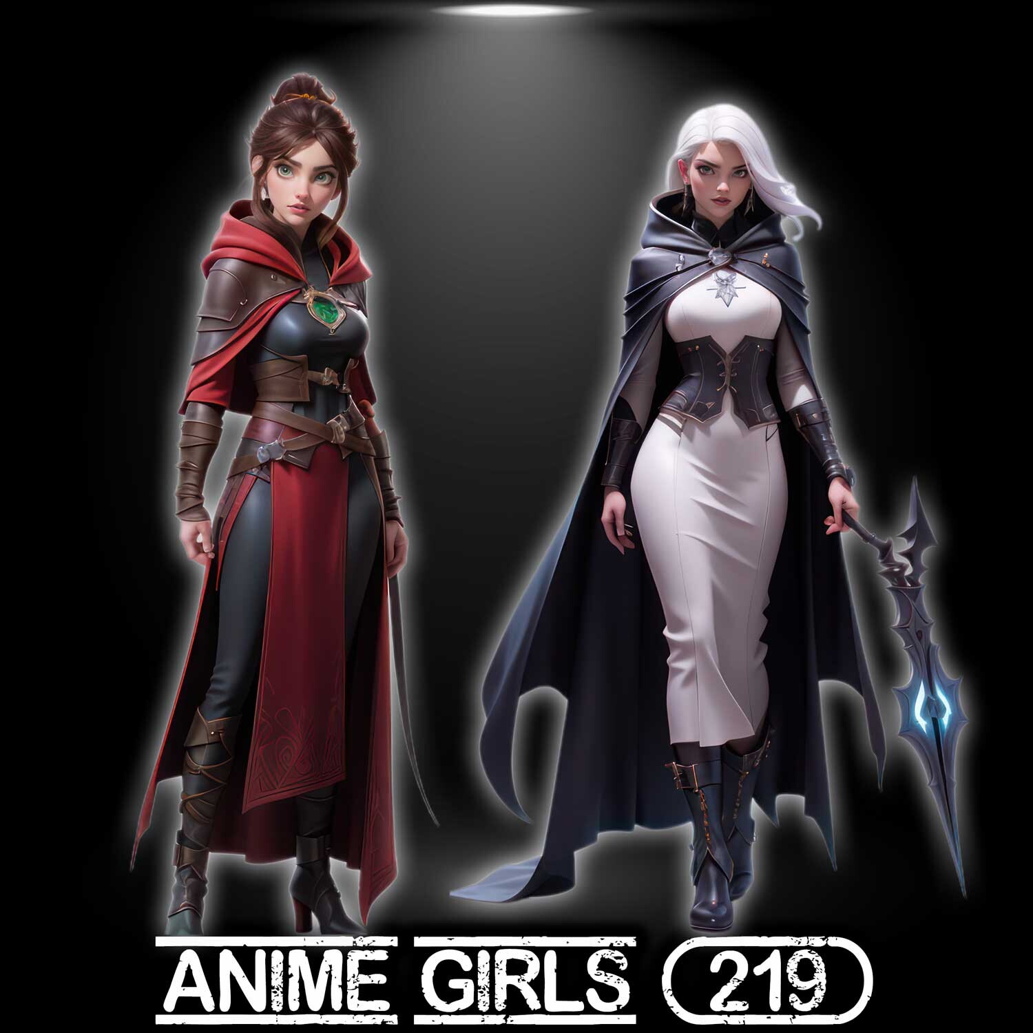 ArtStation - 200+ Anime Girls (Elegant Leather Cloak) Images Reference ...