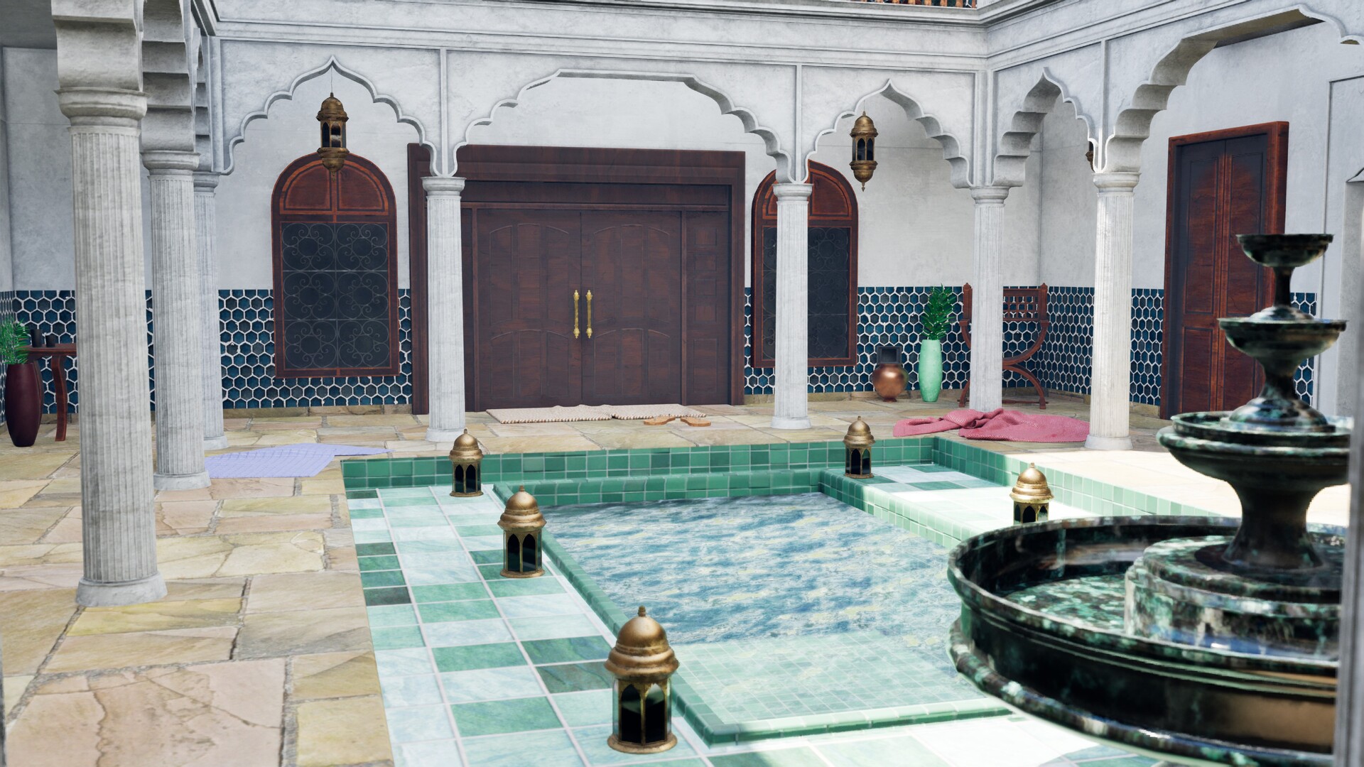 ArtStation - Ancient Atrium