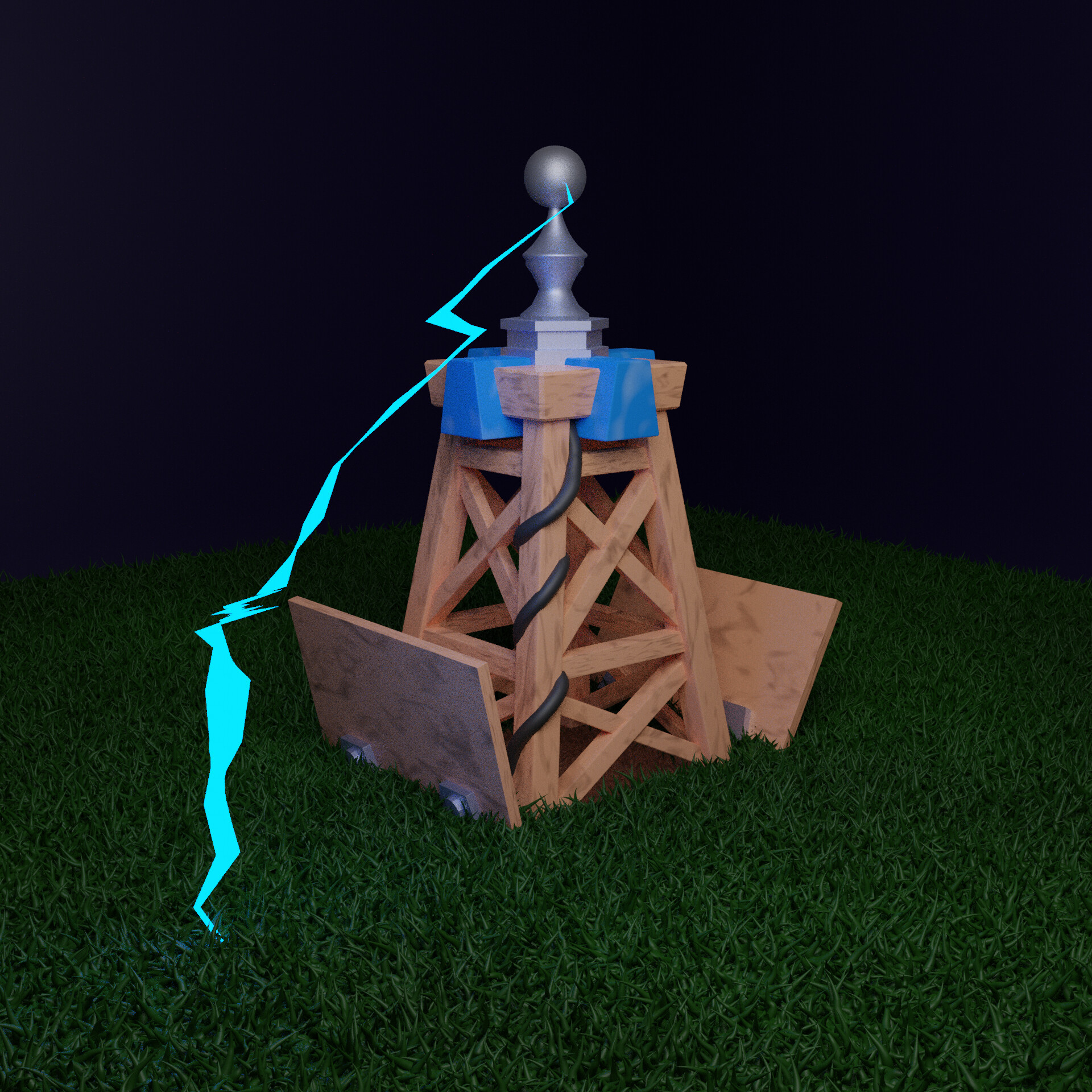 ArtStation - Torre Tesla - Clash Royale