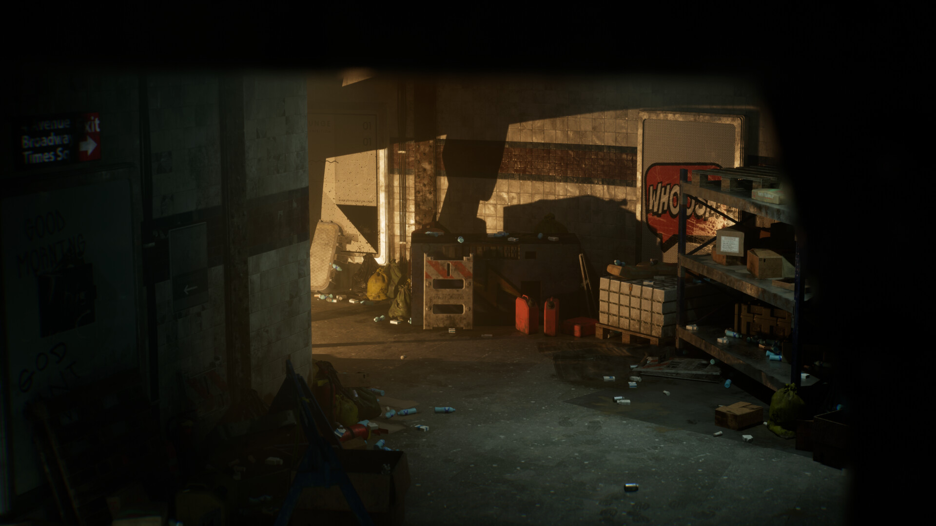 ArtStation - Underground Subway Relight