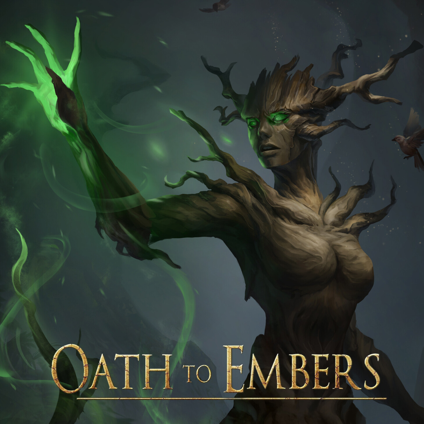 ArtStation - Oath to Embers TCG - Timber Nymph