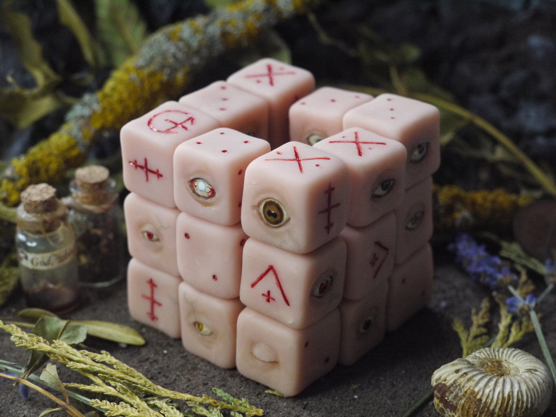 ArtStation - The Hags Cursed Eye Dice