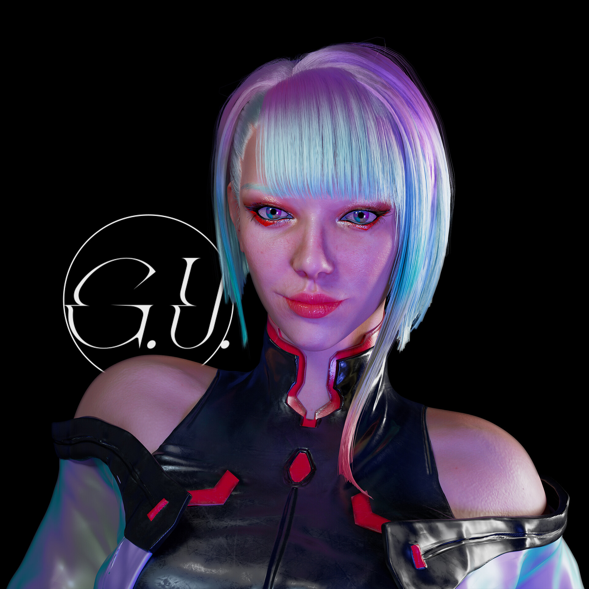 ArtStation - Lucy: the netrunner