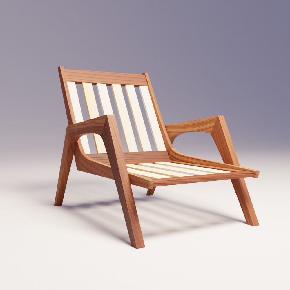 ArtStation - Miranda Chair 3D Model