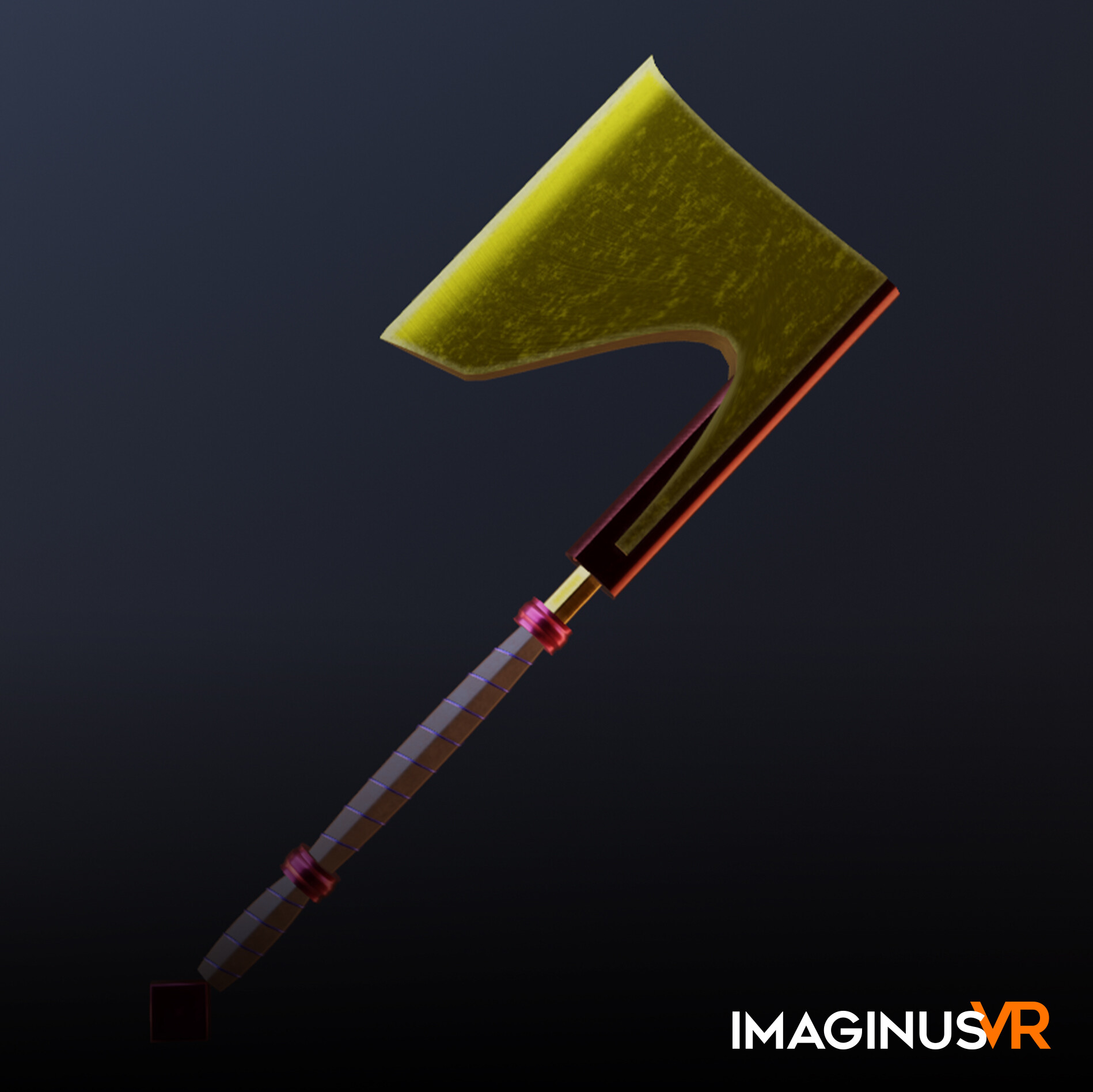 ArtStation - Game asset Luxurious Gold Blade Weapon
