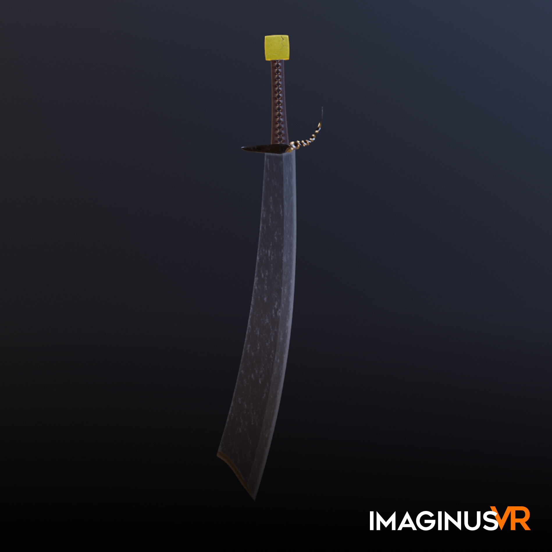 ArtStation - Game asset Leather-Handled Battle-Ready Sword