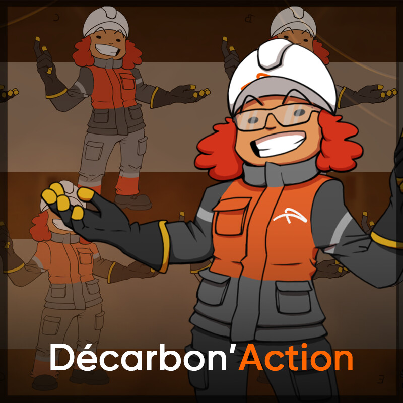 ArtStation - Decarbon'Action - The Mascot
