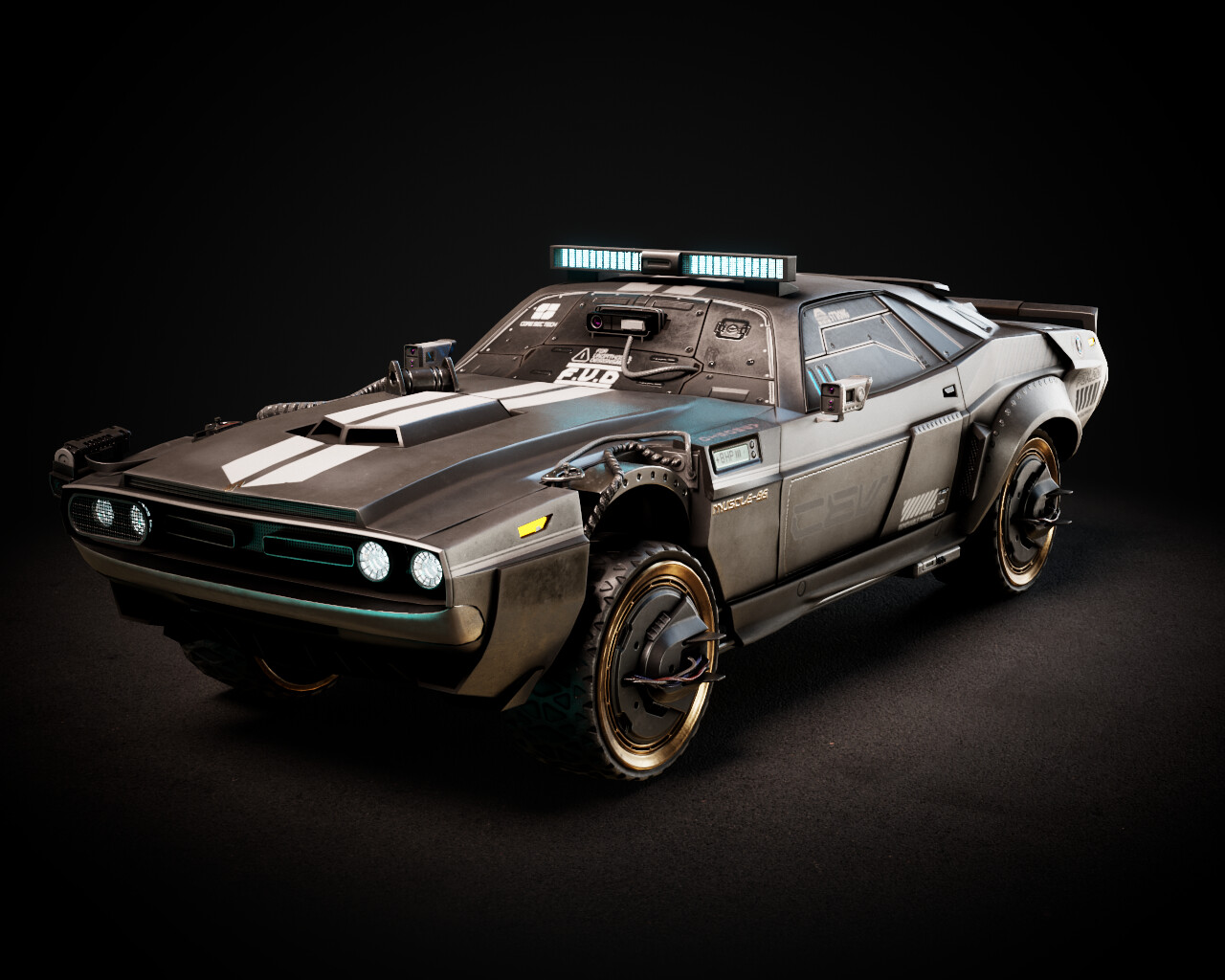 ArtStation - CyberPunk Car