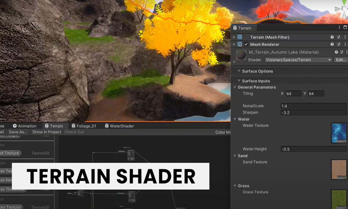 Cihan Toraman - Game Artist - Terrain Shader