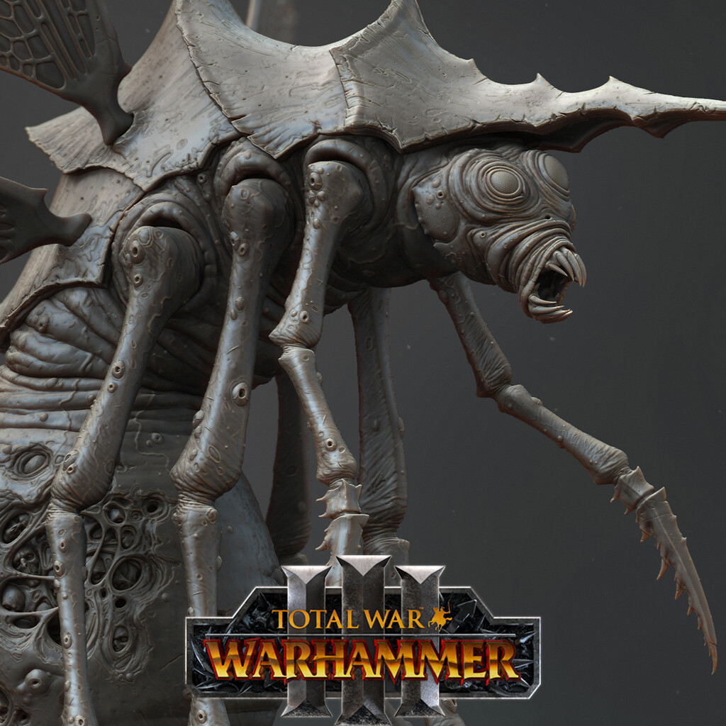 ArtStation - Rotfly - Total War : Warhammer 3 - hipoly