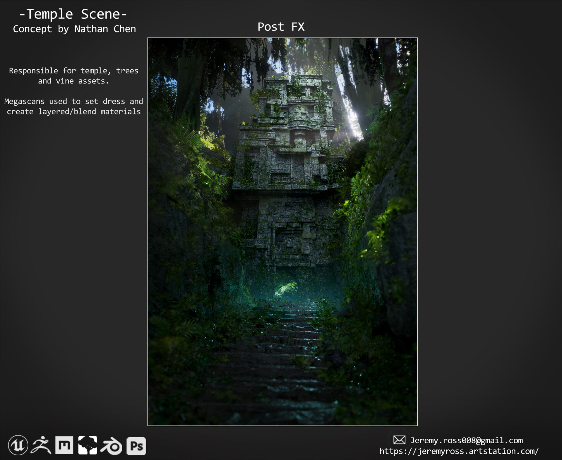 ArtStation - Temple Scene