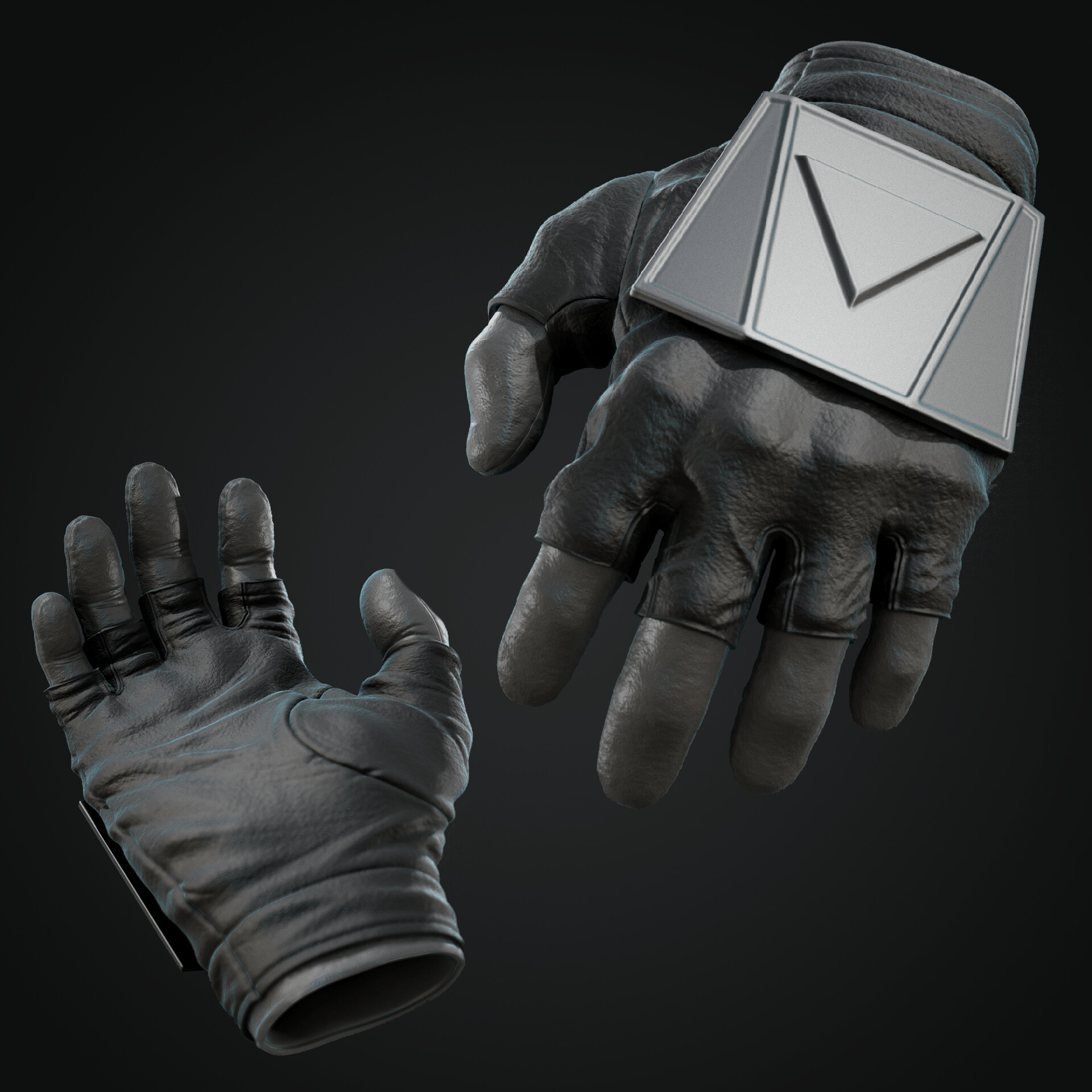 ArtStation - Glove - high poly model