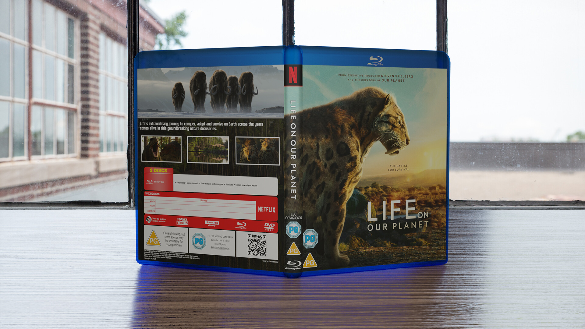 ArtStation - Life on Our Planet (2023) Custom Blu-ray Cover
