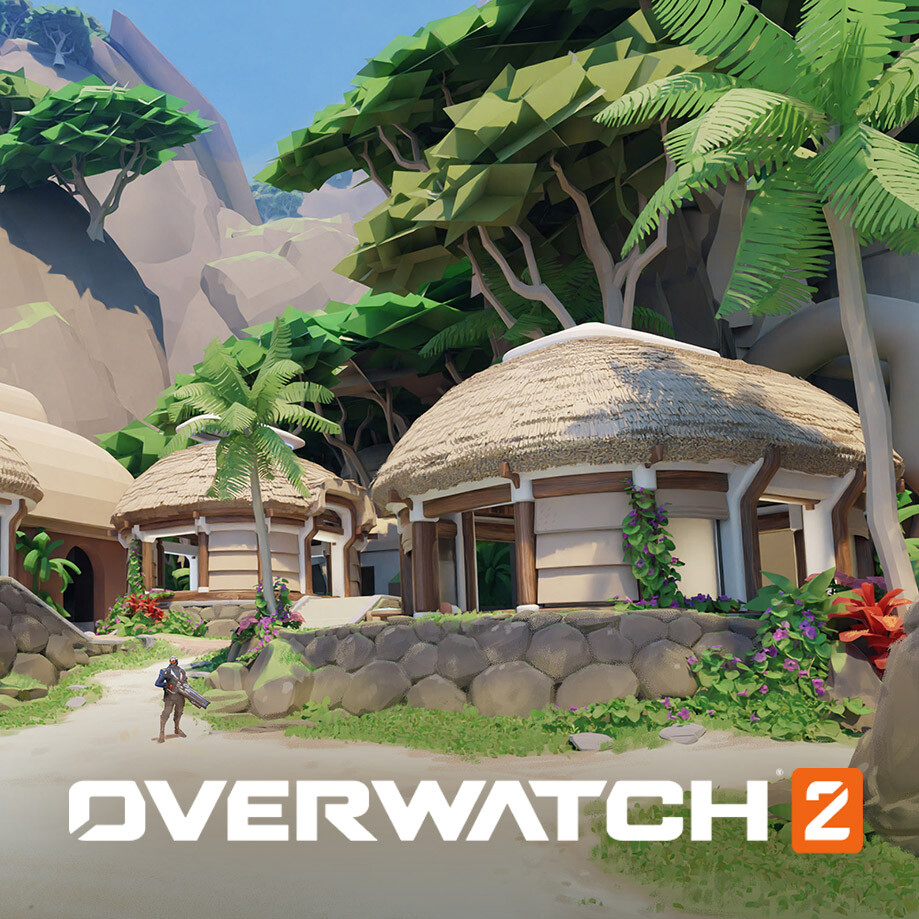 ArtStation - Overwatch 2 - Samoa - Beach