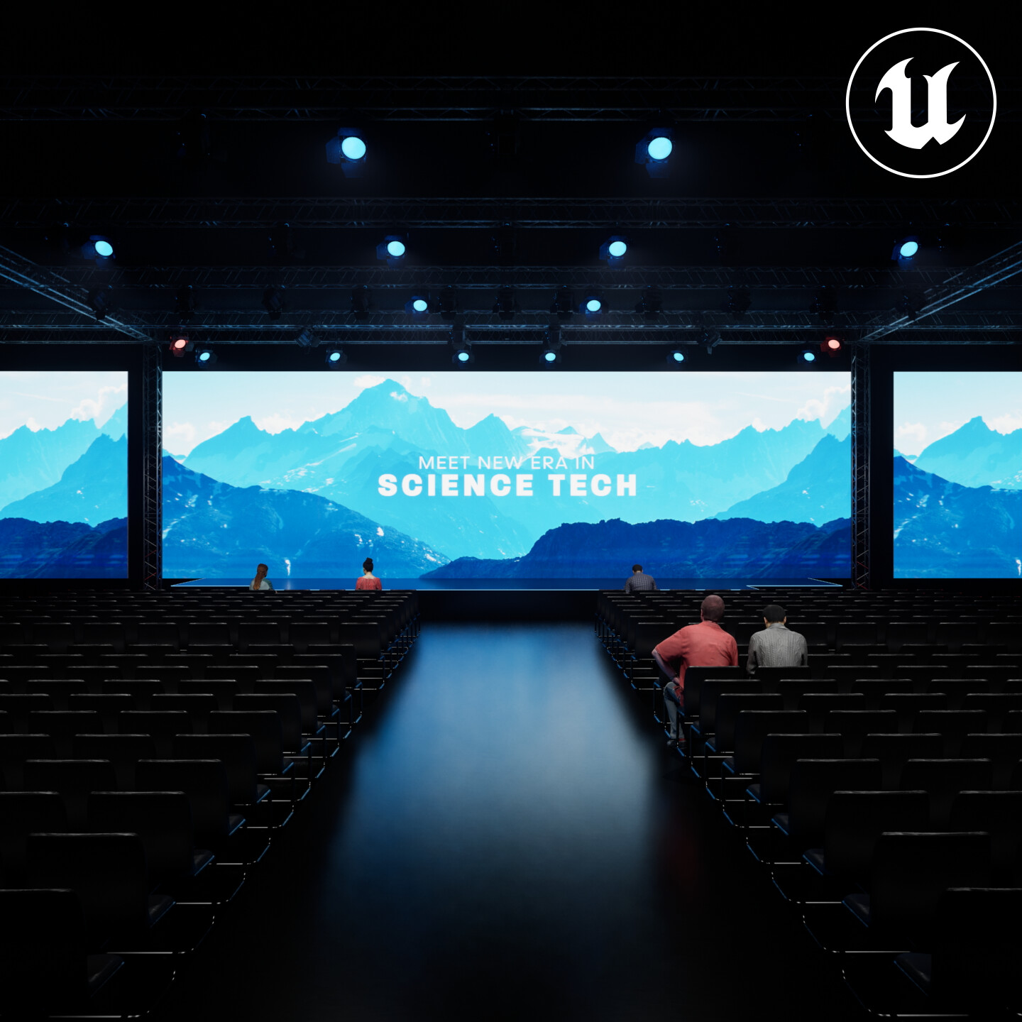 ArtStation - Realistic LED screen material with RGB pixels in Unreal Engine 5 | Tutorial