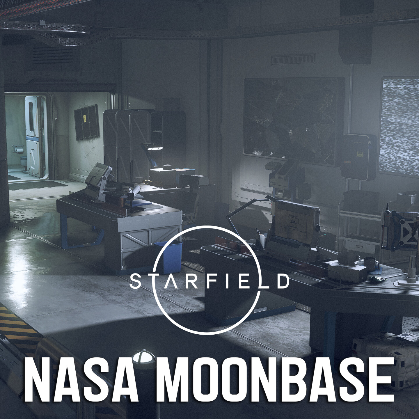 ArtStation - STARFIELD: NASA research moonbase