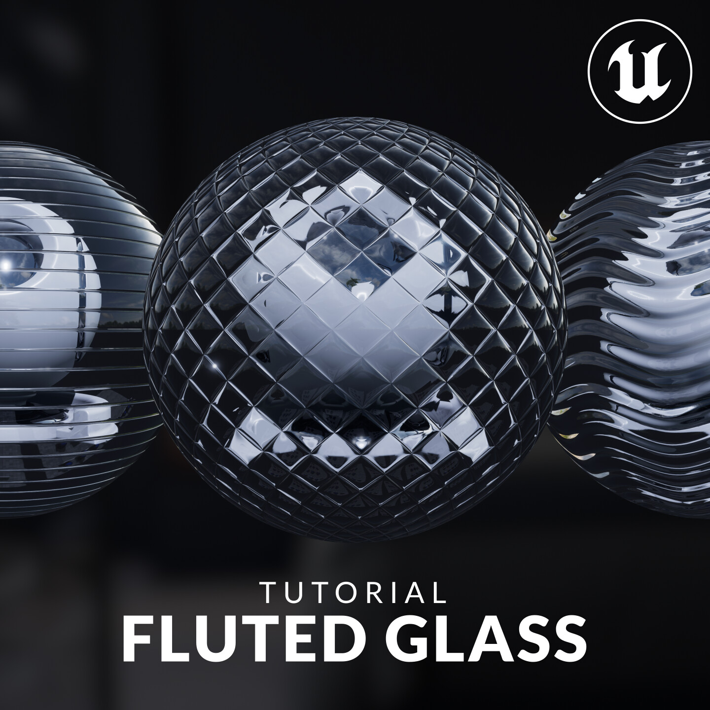 ArtStation - Realistic fluted, ribbed, and frosted glass in Unreal Engine 5 Tutorial