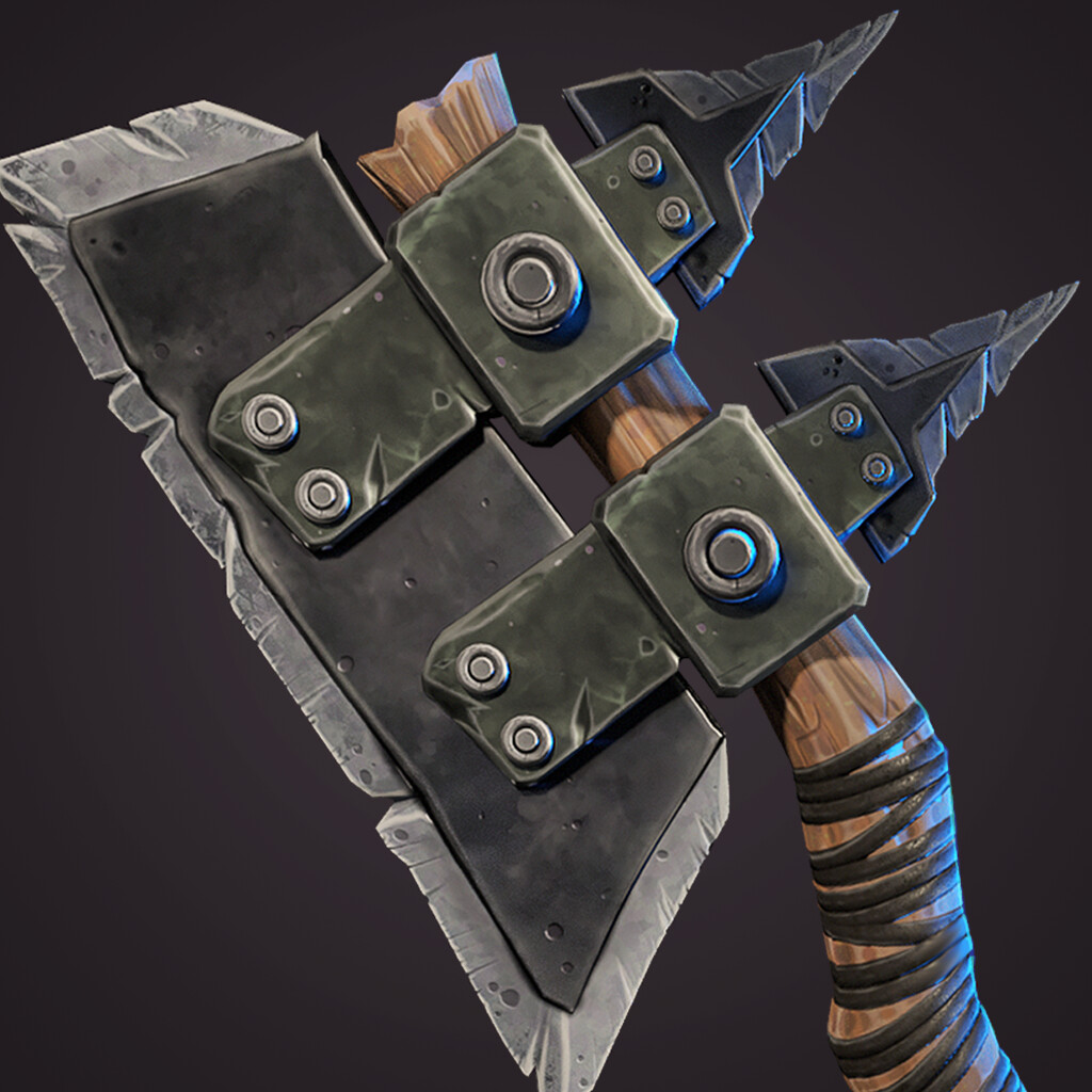 ArtStation - Stylized Axe